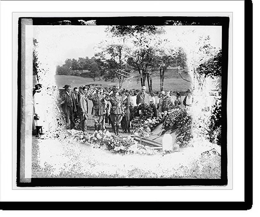 Historic Print, Funeral of Commander Maxfield, 9/23/21, 18" x 24 ...