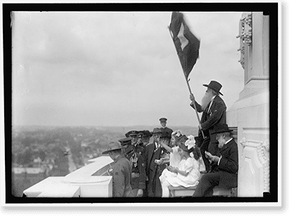 Historic Print, GRAND ARMY OF THE REPUBLIC, PARADE AT 1915 ENCAMPMENT ...