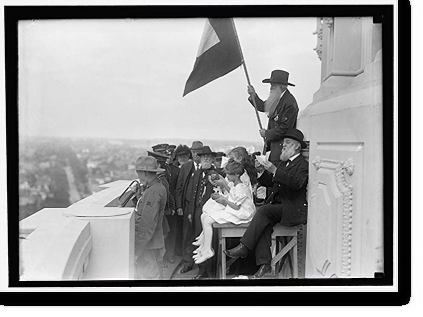 Historic Print, GRAND ARMY OF THE REPUBLIC, PARADE AT 1915 ENCAMPMENT ...