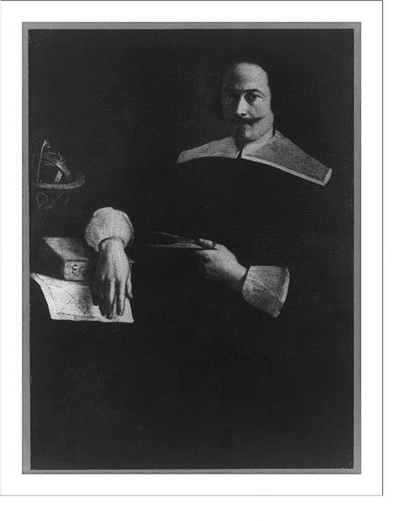 Historic Print, [Galileo Galilei, 1564-1642, half-length portrait ...