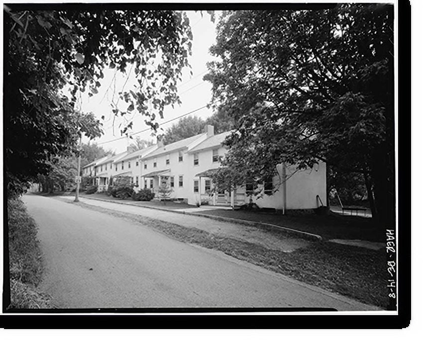 Historic Print, Garrett Snuff Mill, Route 82, Yorklyn, New Castle ...