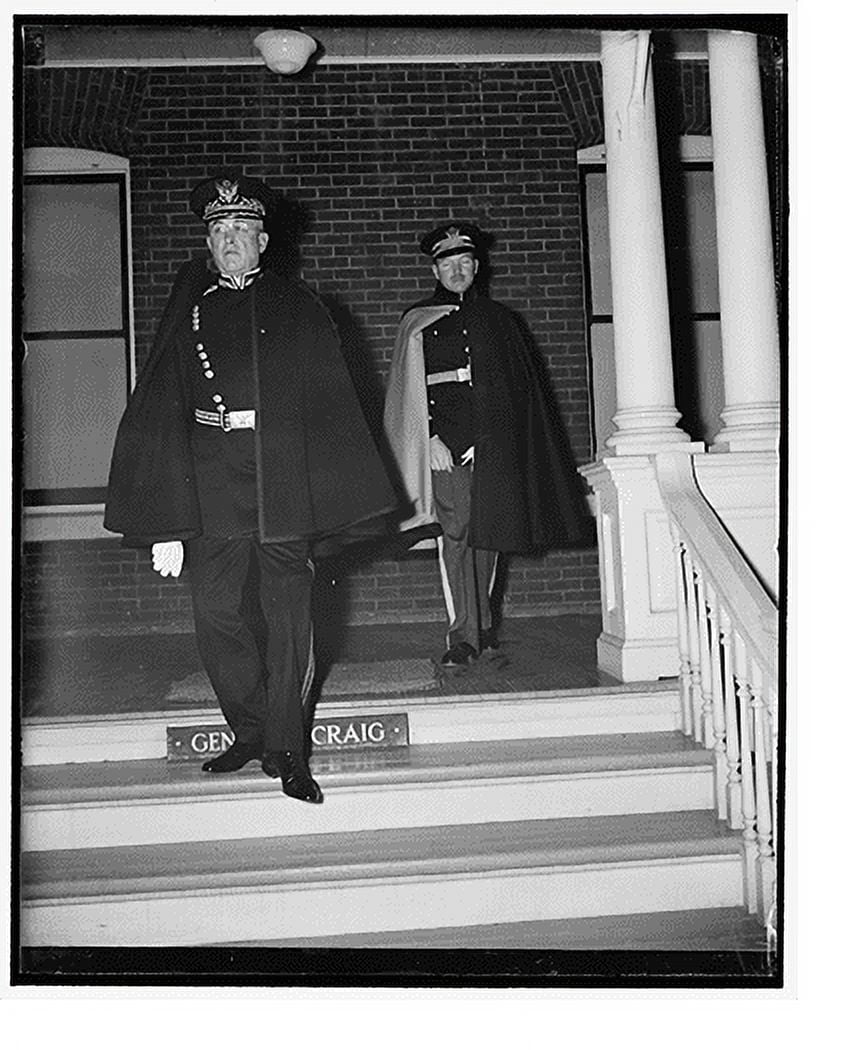Historic Print, Gen. Craig in new dress uniform. Washington, D.C., Feb ...