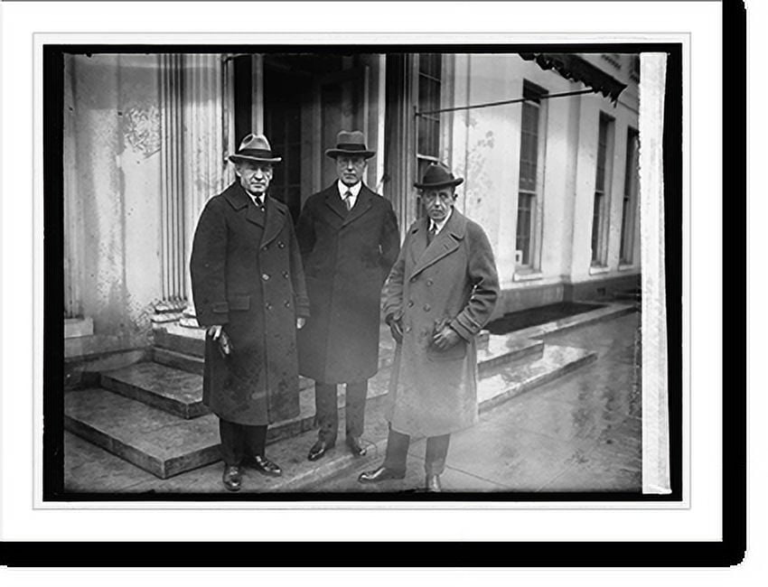 Historic Print, Gen'l. Hines, Sen. Oddie & Sen. Reed of Penna., 11/20 ...
