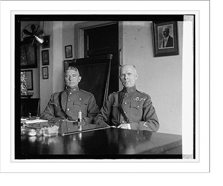 Historic Print, Gen'l Saltzman & Gen'l Squires, 12/31/23, 16" x 20 ...