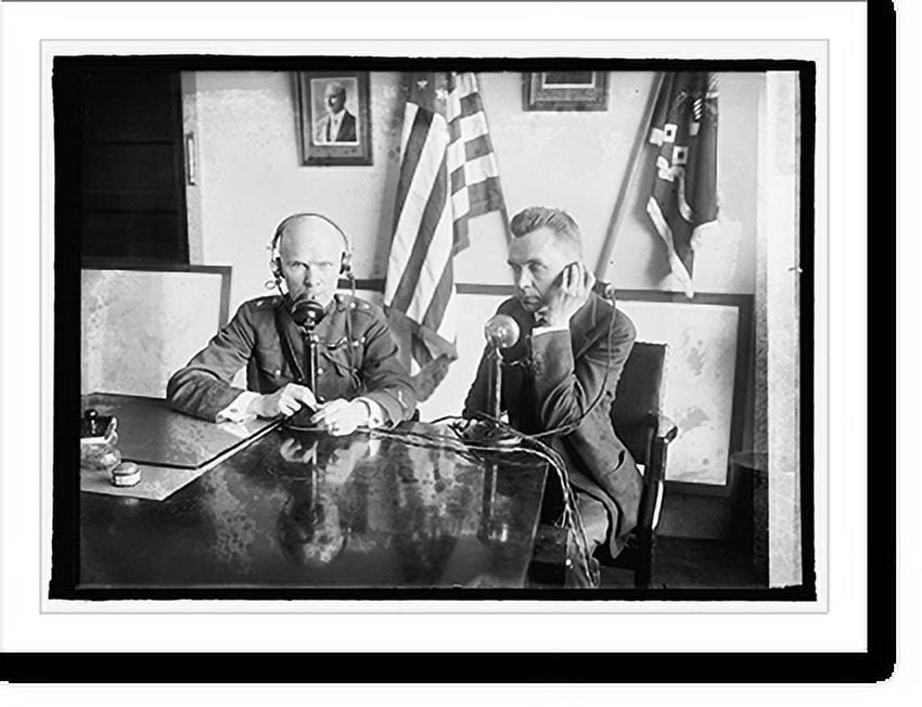 Historic Print, Gen'l Squires & R.D. Duncan, 1/25/22, 18" x 24 ...