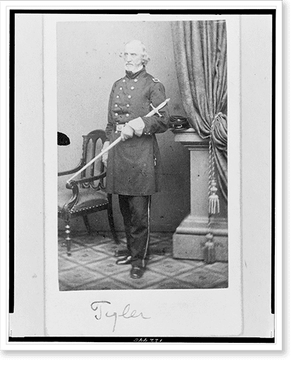 Historic Print, [General Daniel Tyler, full-length portrait, standing, facing front, wearing ...