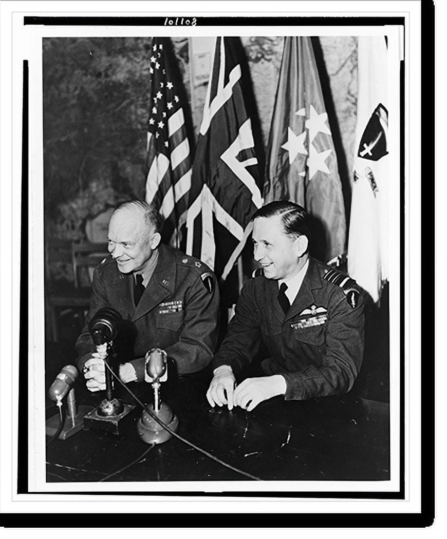 Historic Print, General Dwight D. Eisenhower, Supreme Allied Commander ...