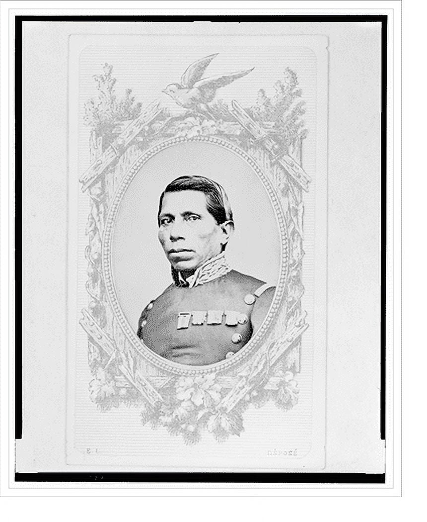 Historic Print, [General Tomas Mejía, head-and-shoulders portrait ...