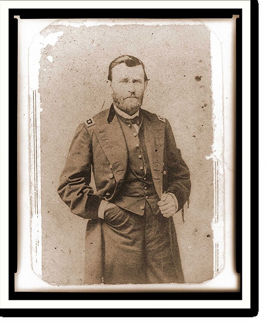 Historic Print, General U.S. Grant three-quarter length portrait ...
