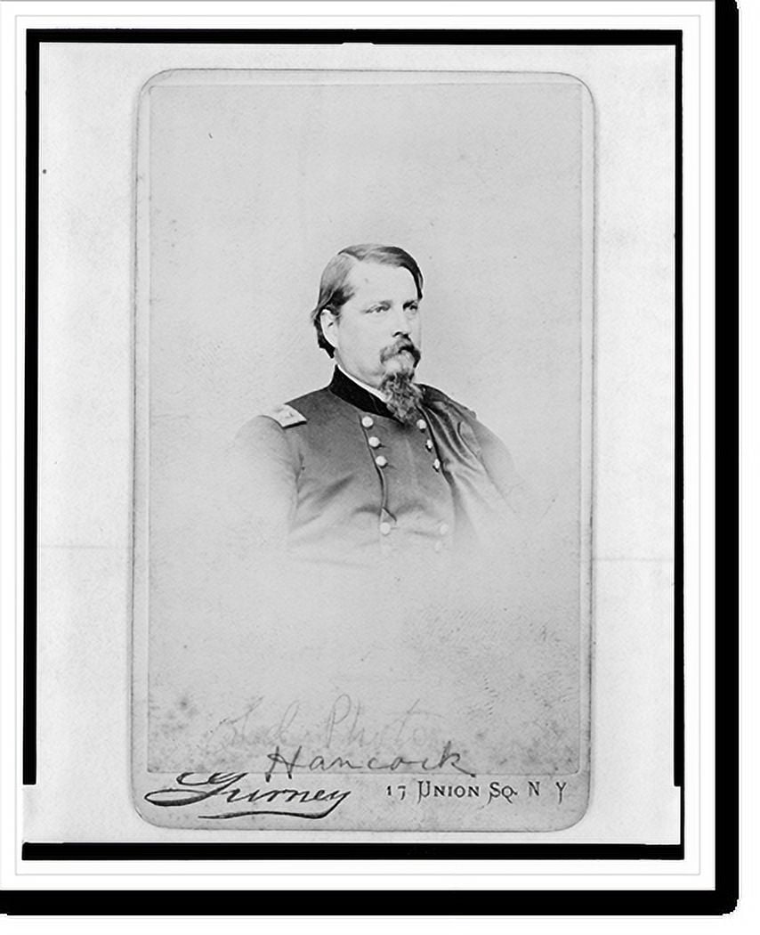 Historic Print, [General Winfield Scott Hancock, head-and-shoulders portrait, in uniform, facing ...