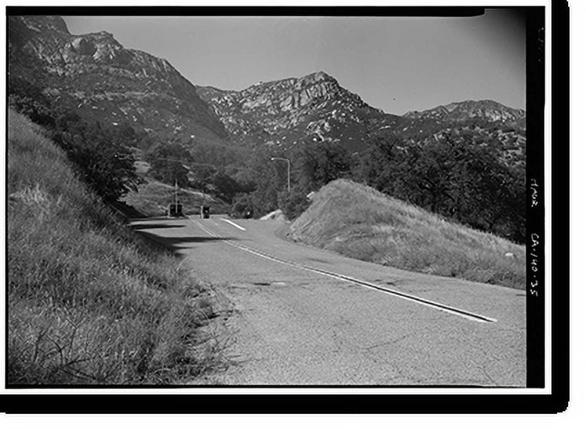 Historic Print, Generals Highway, Three Rivers vicinity, Tulare County ...