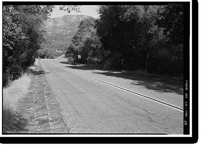 Historic Print, Generals Highway, Three Rivers vicinity, Tulare County ...