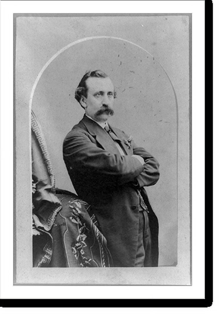 Historic Print, [George Bain, three-quarter length portrait, standing, facing right, arms folded ...