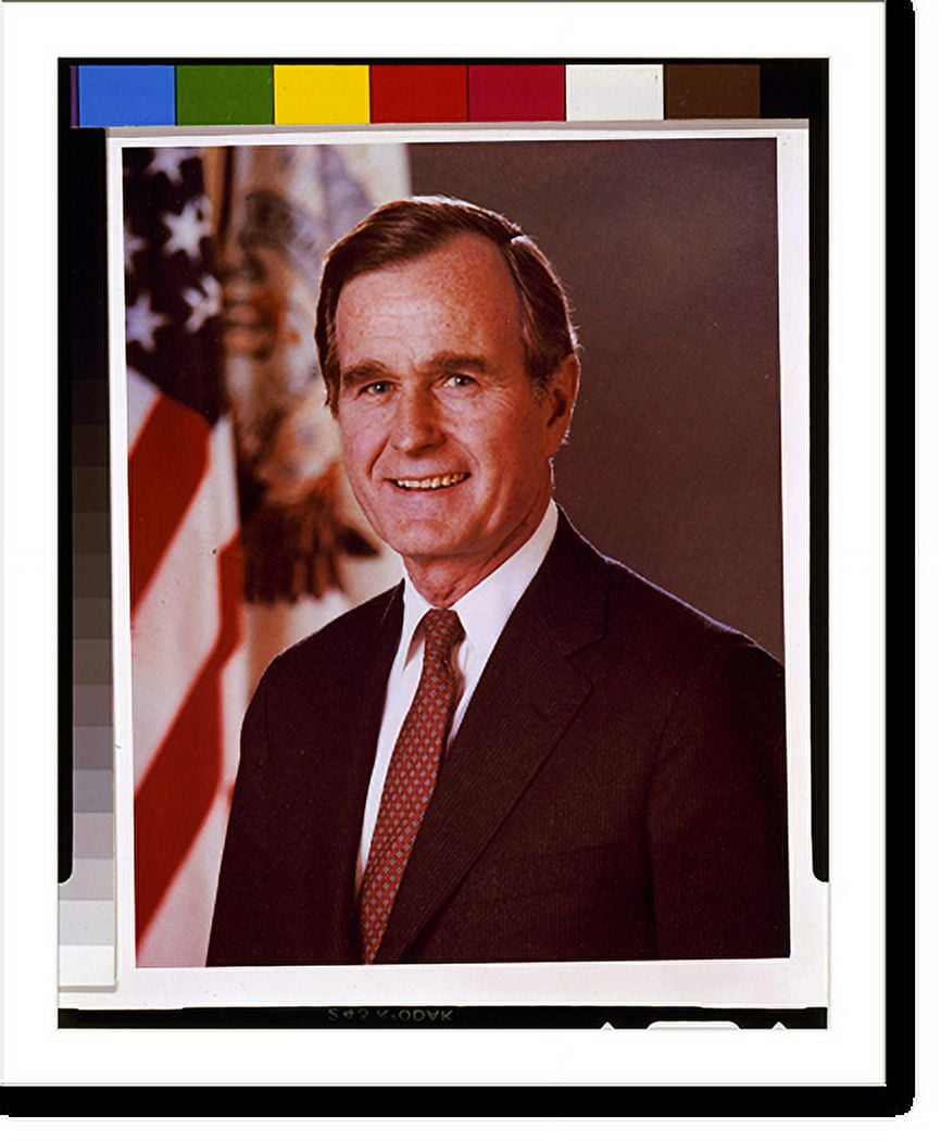 Historic Print, [George Bush, head-and-shoulders portrait, facing ...