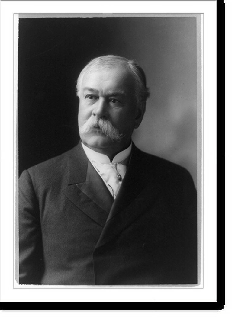 Historic Print, [George Franklin Huff, half-length portrait, facing ...