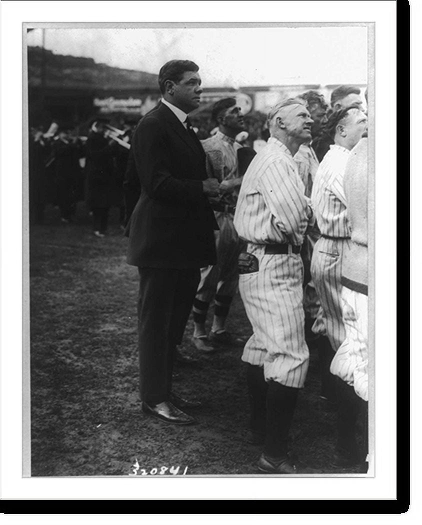 Historic Print, [George Herman Ruth, 1895-1948, full-length portrait ...
