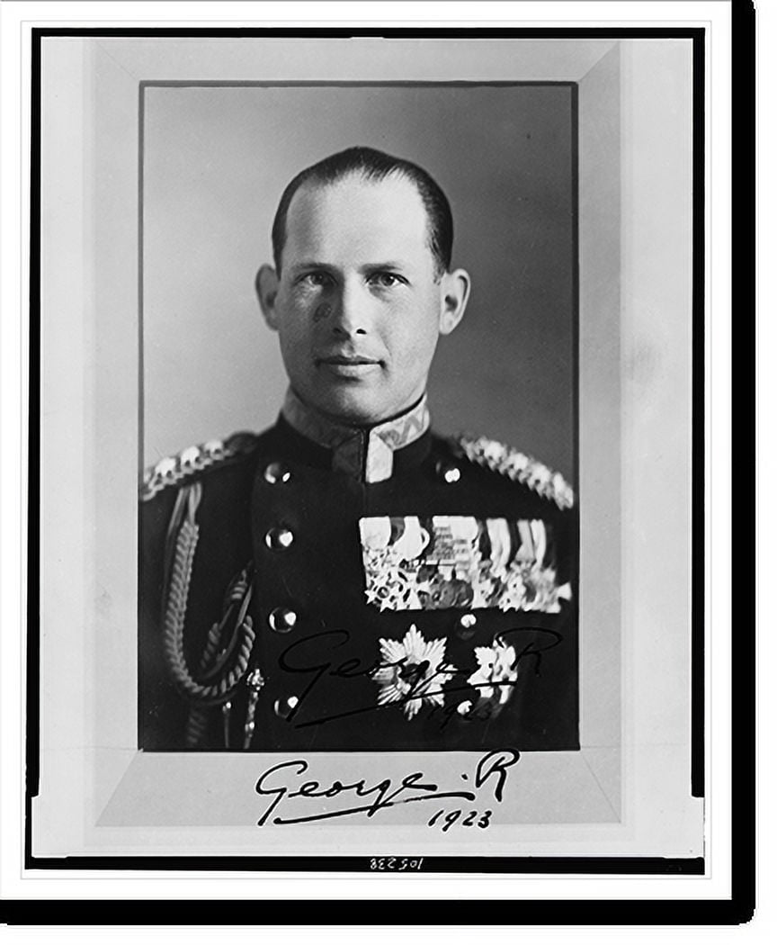Historic Print, [George II, King of the Hellenes, head-and-shoulders ...