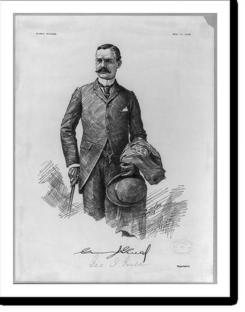 Historic Print, George Jay Gould 1864-1923 - 2, 16" x 20" - Walmart.com