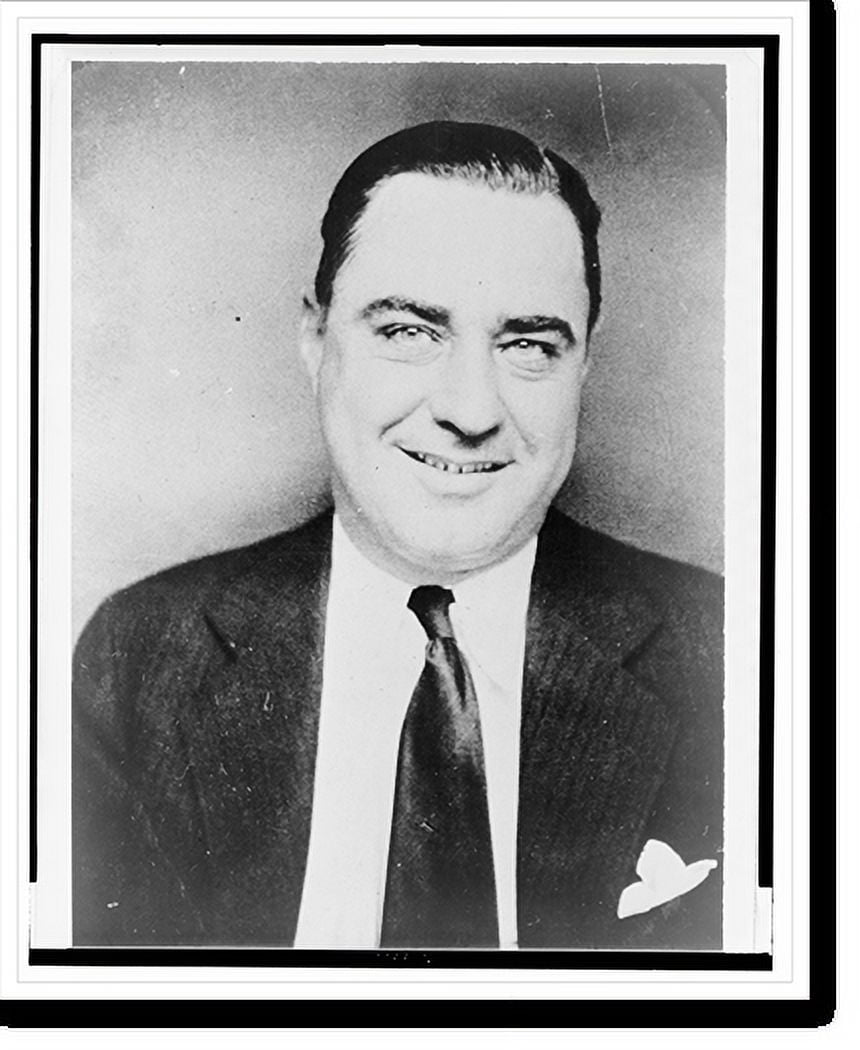 Historic Print, [George Machine Gun" Kelly, head-and-shoulders portrait ...