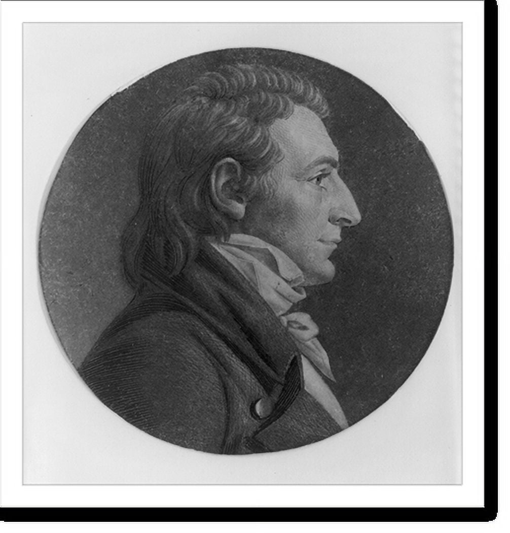 Historic Print, [George Michael Bedinger, head-and-shoulders portrait ...
