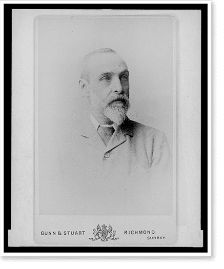 Historic Print, [George Nicholson, A.L.S., Kew Gardens curator, head ...