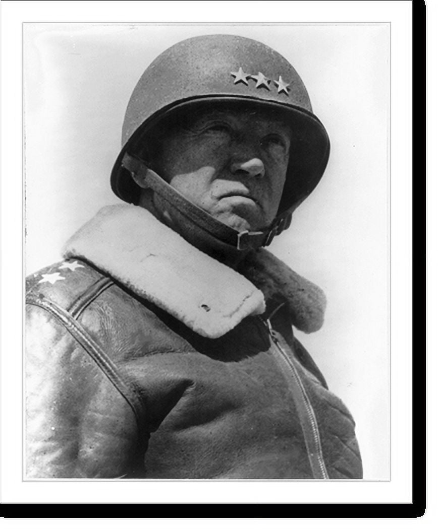Historic Print, [George S. Patton, 1885-1945, head-and-shoulders ...
