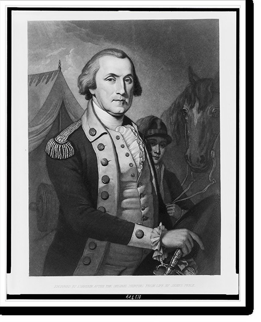 Historic Print, [George Washington, half-length portrait, standing ...