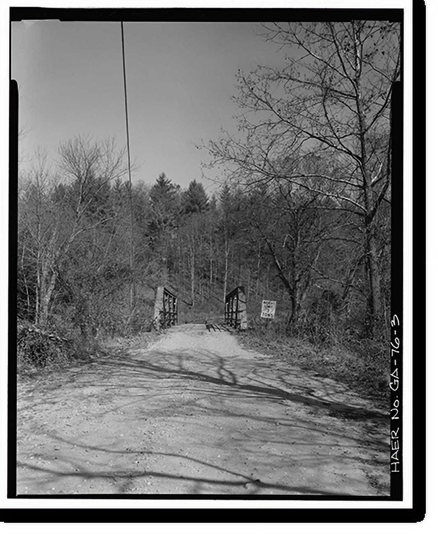 Historic Print, Georgia DOT Bridge No. 111/01010/00186N, Spanning ...