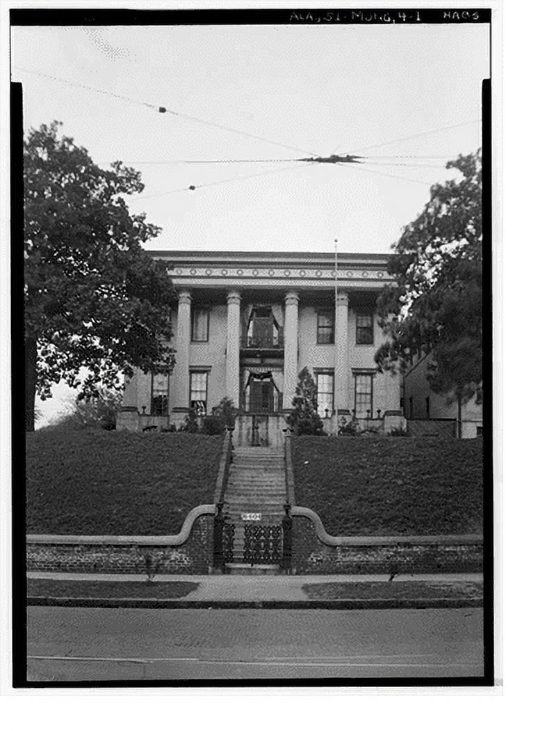 Historic Print, Gerald House, Adams & Lawrence Streets, Montgomery ...