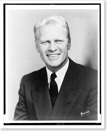 Historic Print, [Gerald R. Ford, Jr., head-and-shoulders portrait ...