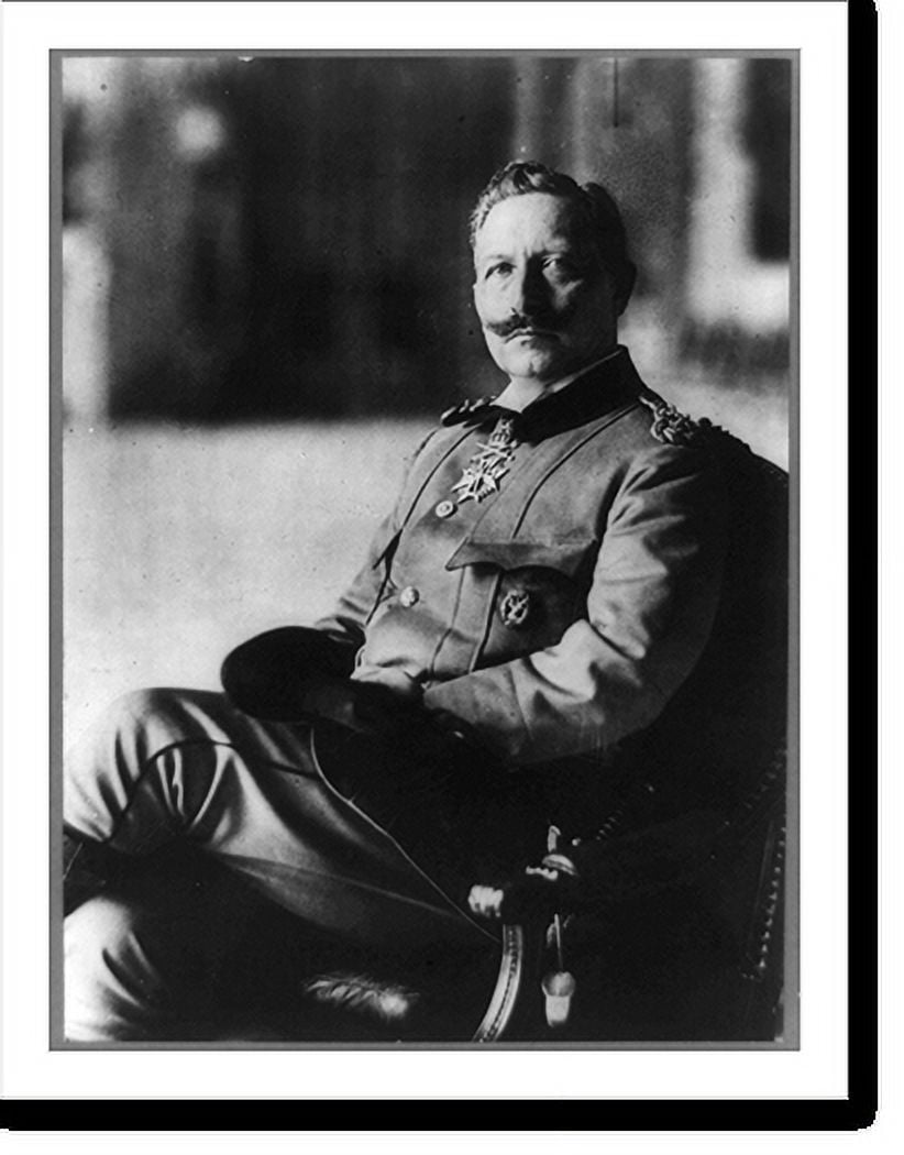 Historic Print, [German emperor Wilhelm II, three-quarter length ...