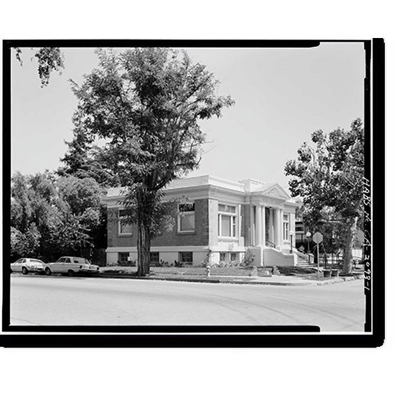 Historic Print, Gilroy Free Public Library, 195 Fifth Street, Gilroy ...