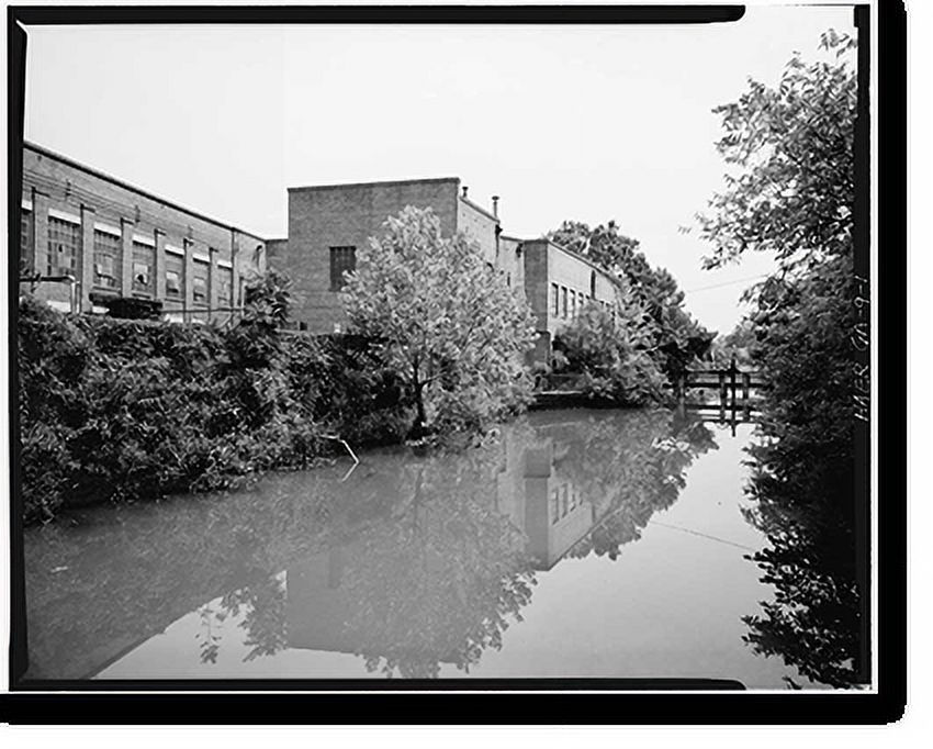 Historic Print, Globe Mill, Twelfth & Thirteenth Streets, 2 & 3 levels ...