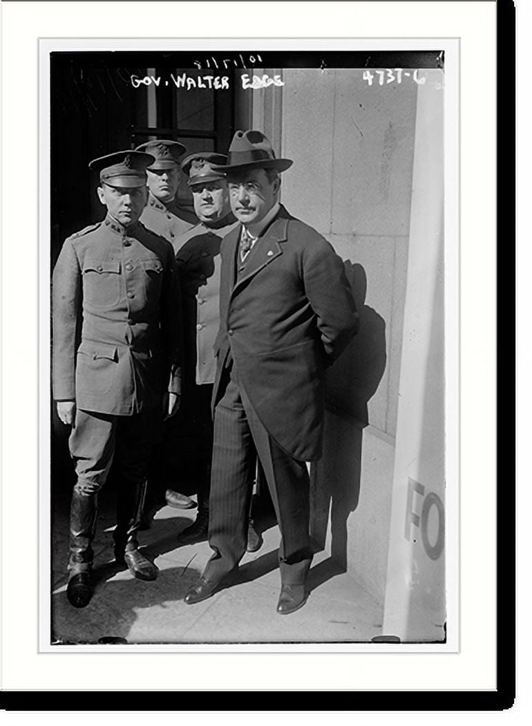 Historic Print, Gov. Walter Edge, 16" x 20" - Walmart.com