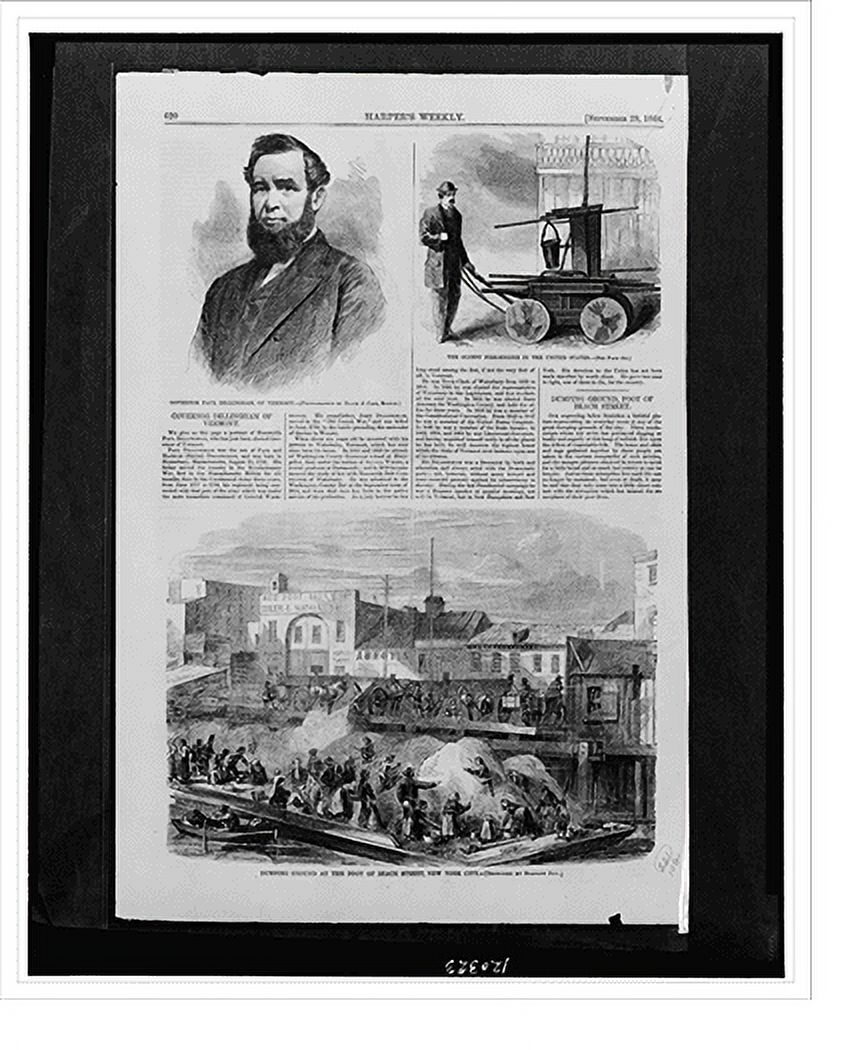 Historic Print, Governor Dillingham, of Vermont.photographed by Black ...