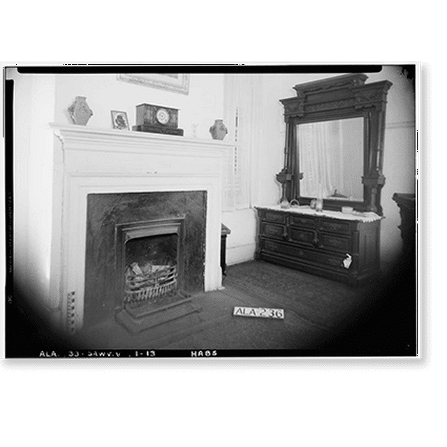 Historic Print, Governor Samuel Pickens House, State Route 14 ...