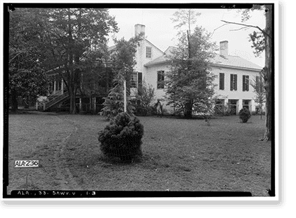 Historic Print, Governor Samuel Pickens House, State Route 14 ...