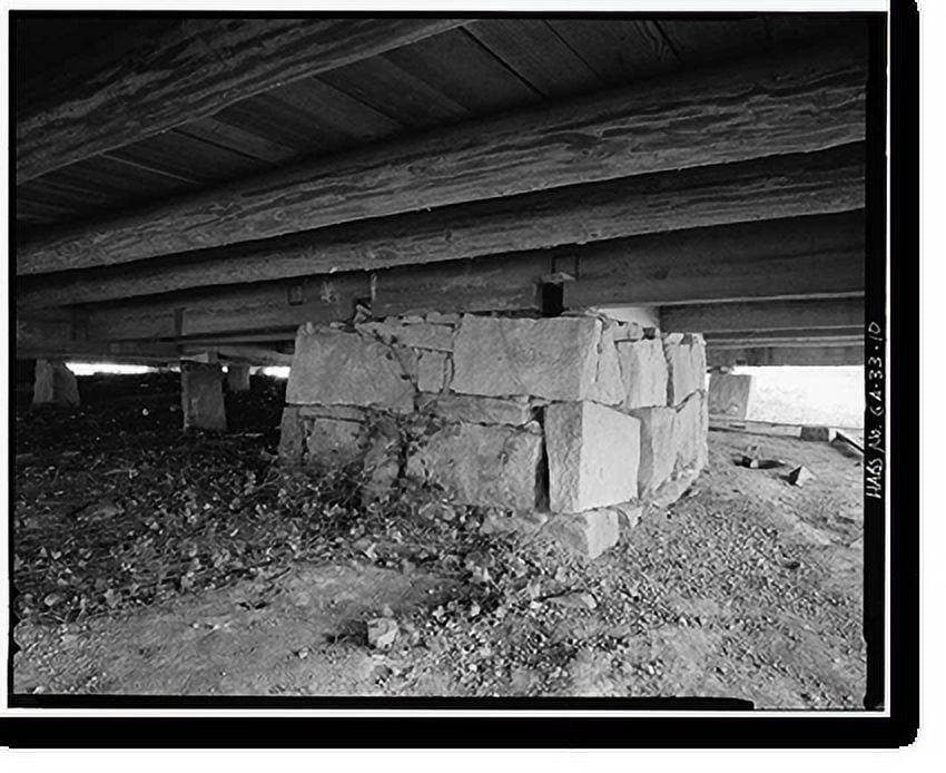 Historic Print, Grogan House, Northwest Side County Road, Middleton ...
