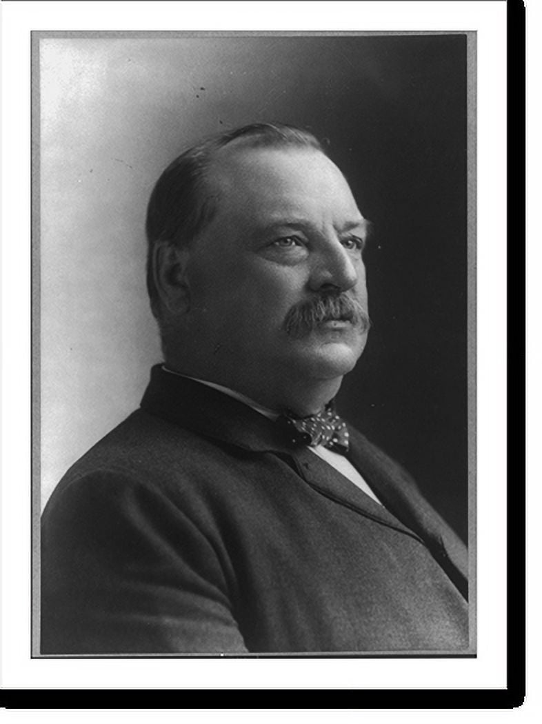 Historic Print, [Grover Cleveland, 1837-1908, bust portrait, facing ...