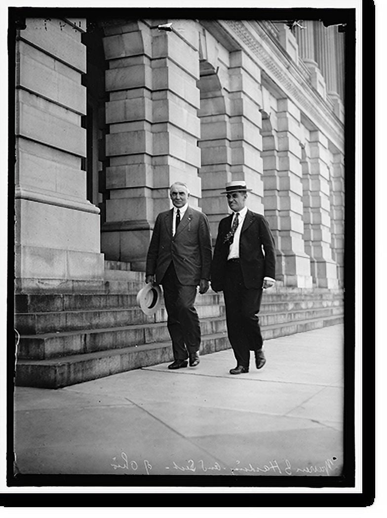 Historic Print, HARDING, WARREN GAMALIEL. SENATOR FROM OHIO, 1915-1921 ...
