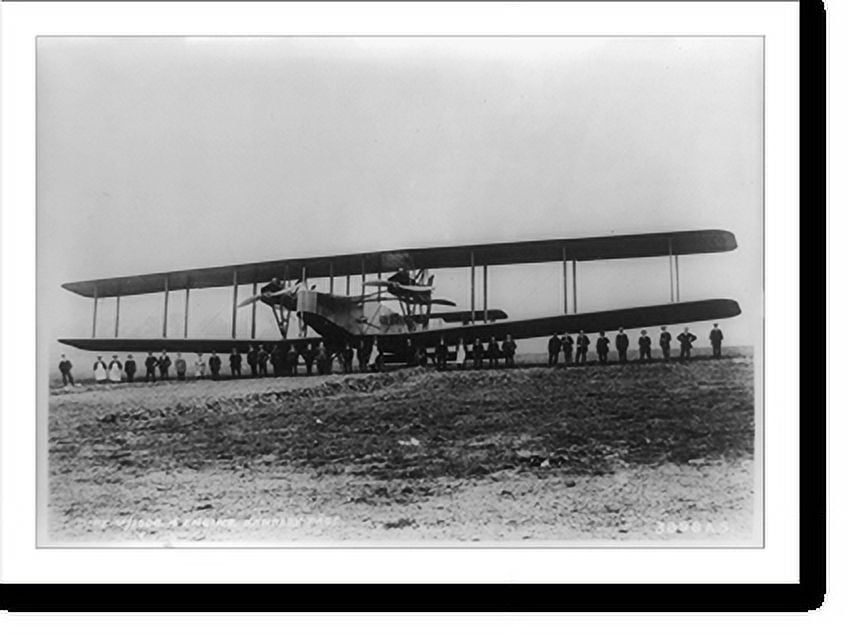 Historic Print, Handley Page type V/1500 four engined Berlin bomber ...