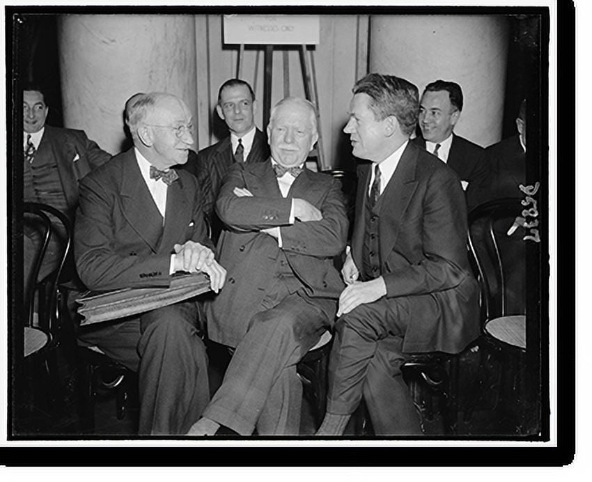 Historic Print, Harry Baltome, Gen. Counsel. Thomas Buckner, Chairman ...