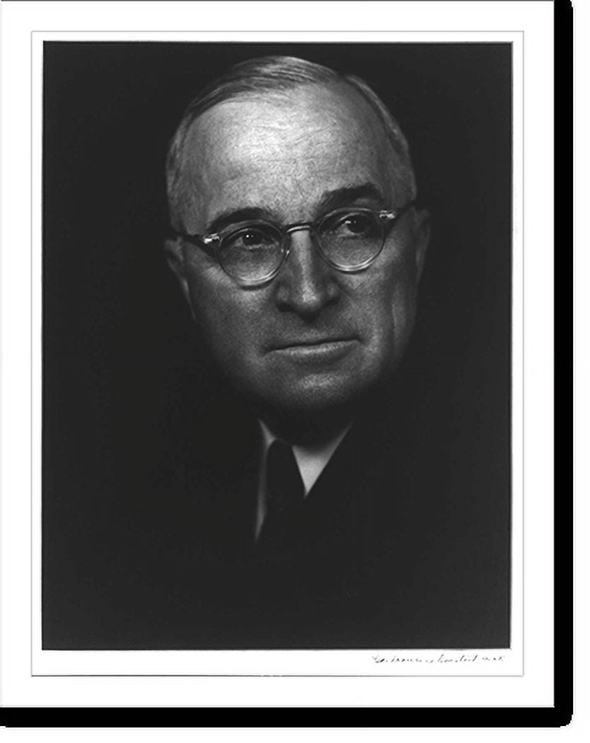 Historic Print, [Harry S. Truman, President. White House, Washington, D ...