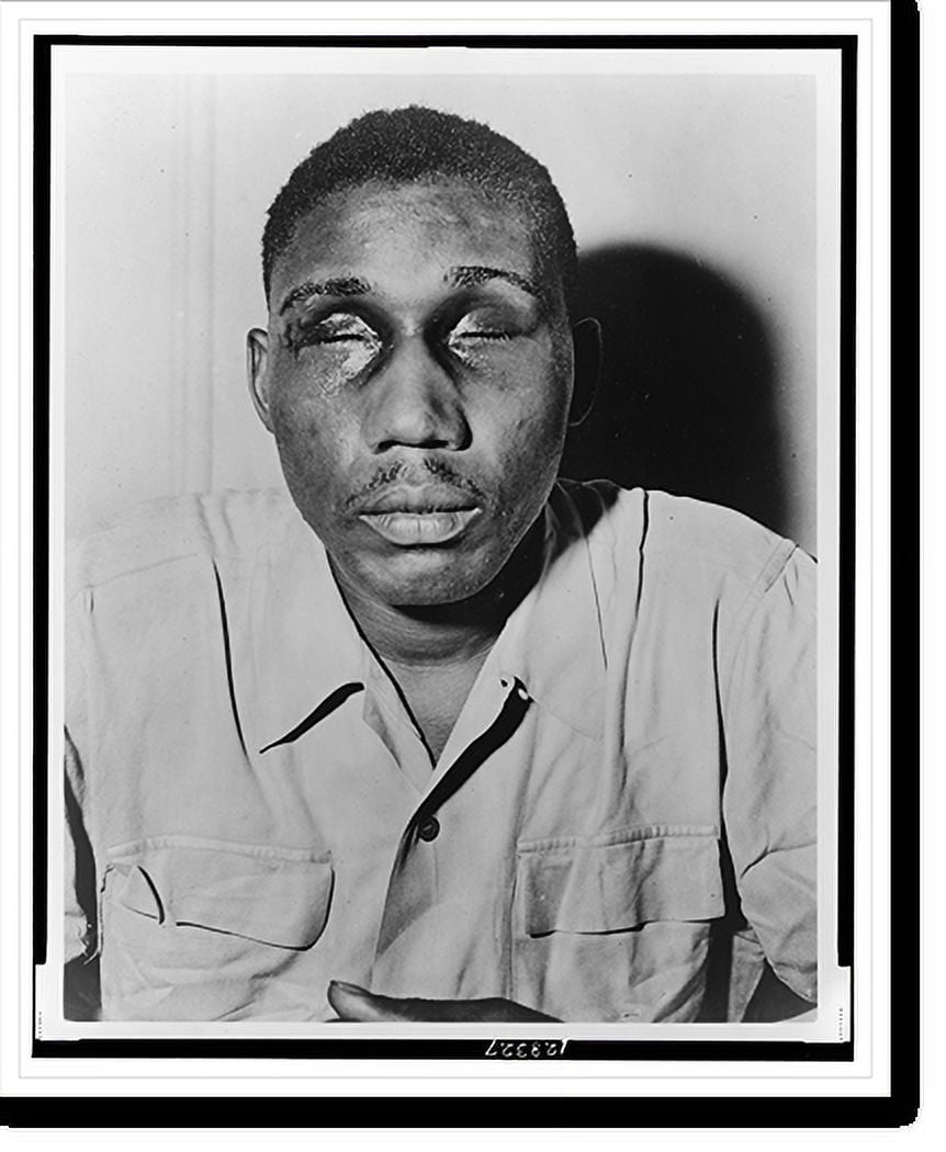 Historic Print, [Head-and-shoulders portrait of African American man ...