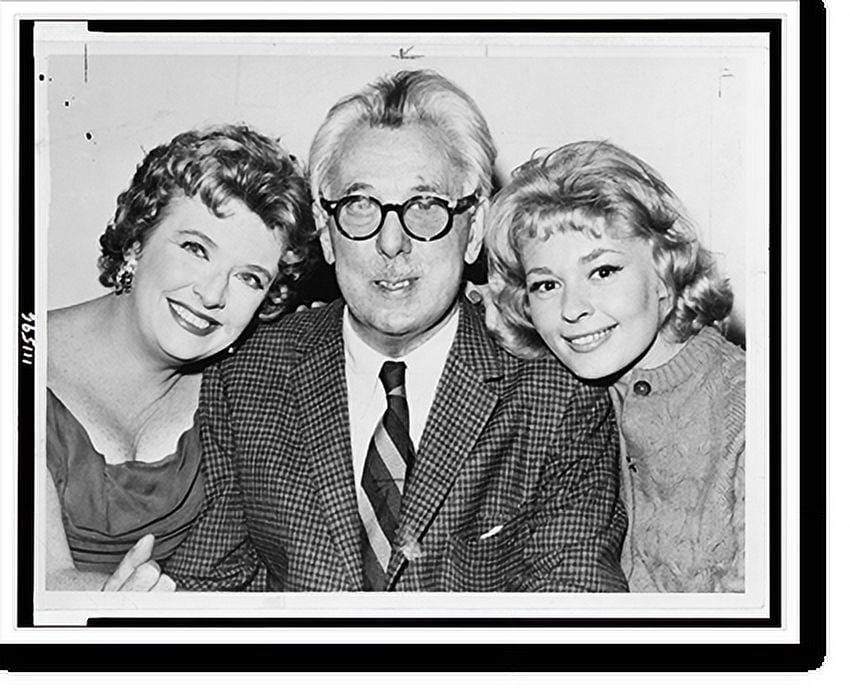 Historic Print, [Head-and-shoulders portrait of Peggy Cass, James ...