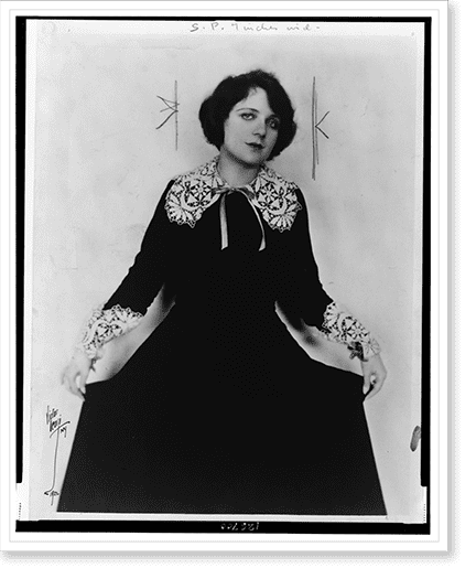 Historic Print, [Helen Ford, three-quarter length portrait, standing ...