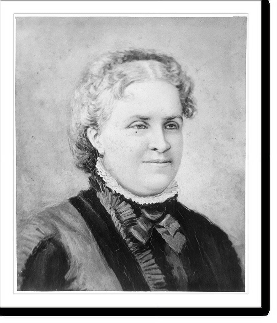 Historic Print, [Helen Hunt (Fiske) Jackson, 1830-1885, bust, facing ...