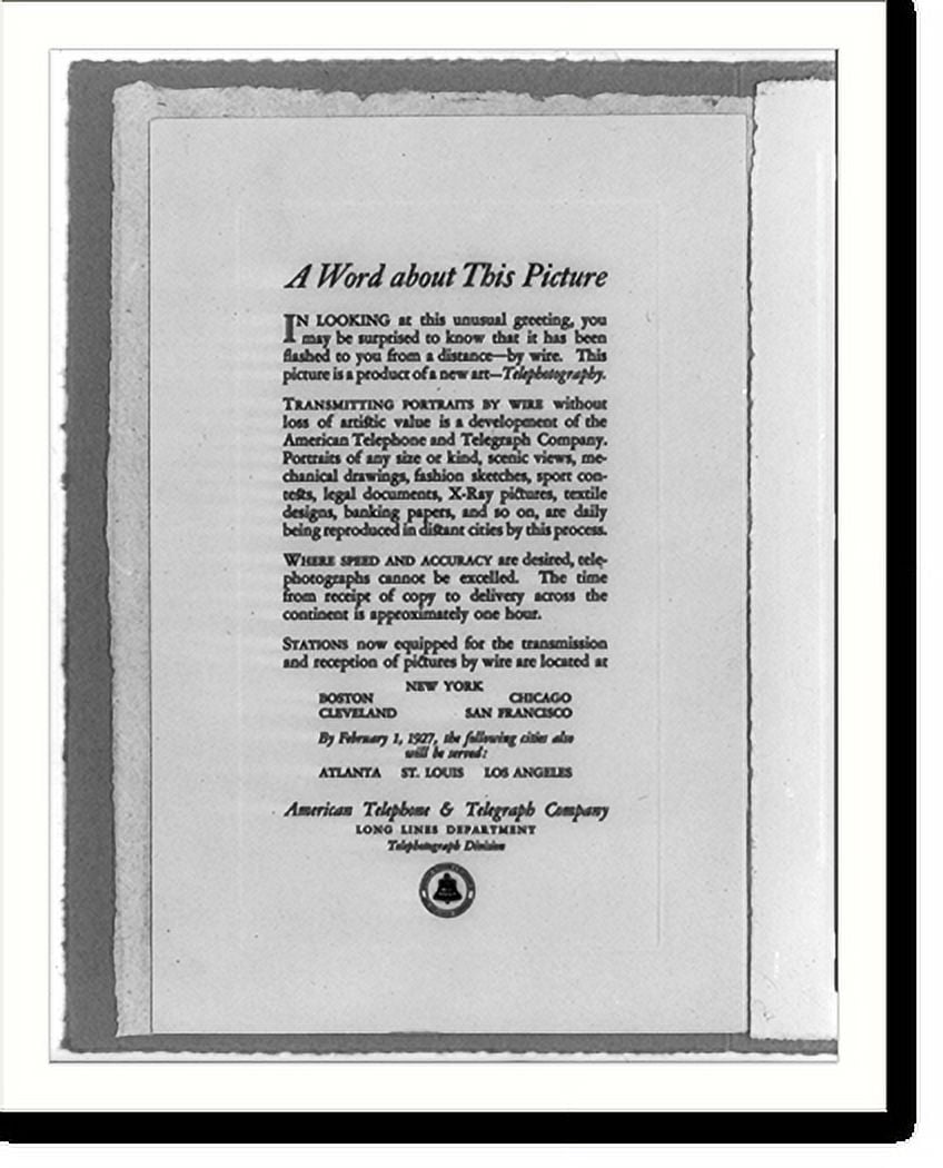 Historic Print, [Herbert Eugene Ives, 1882-; bust, right profile ...