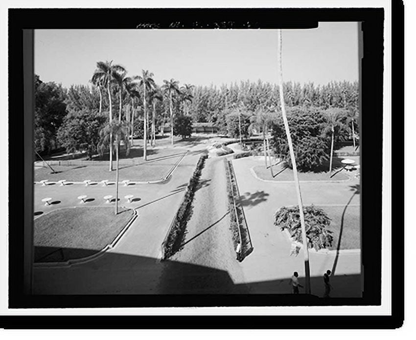 Historic Print, Hialeah Park Race Track, East Fourth Avenue, Hialeah ...