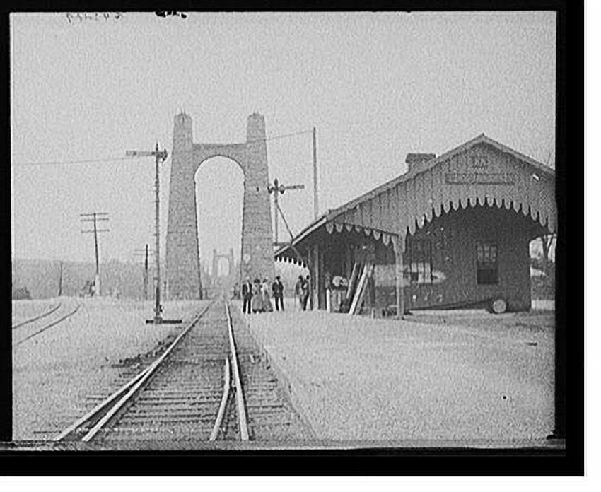 Historic Print, High Bridge station, High Bridge, Ky., 18" x 24 ...